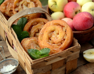 Apfelberliner czyli pączki z jabłkiem