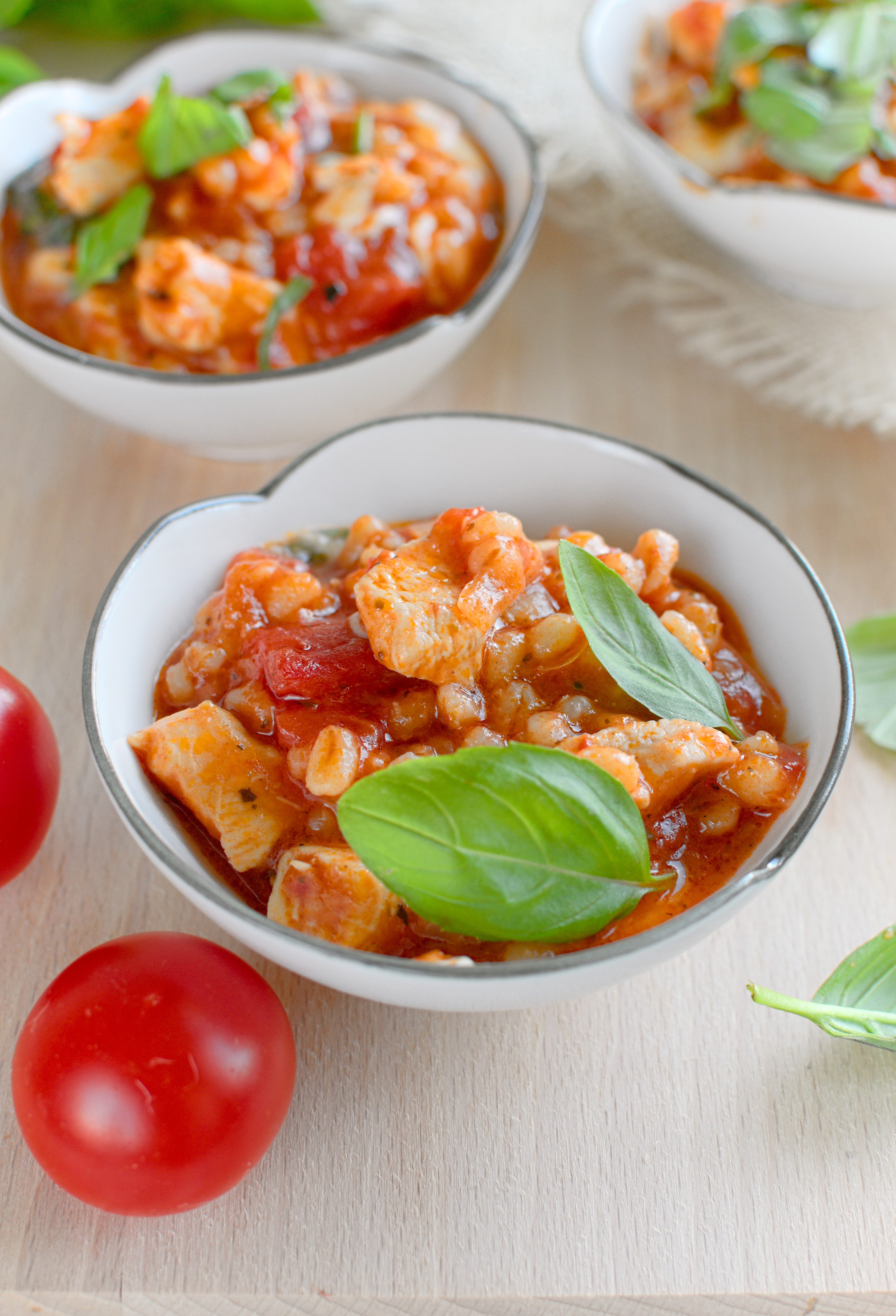 Kaszotto a’la caprese (po włosku)