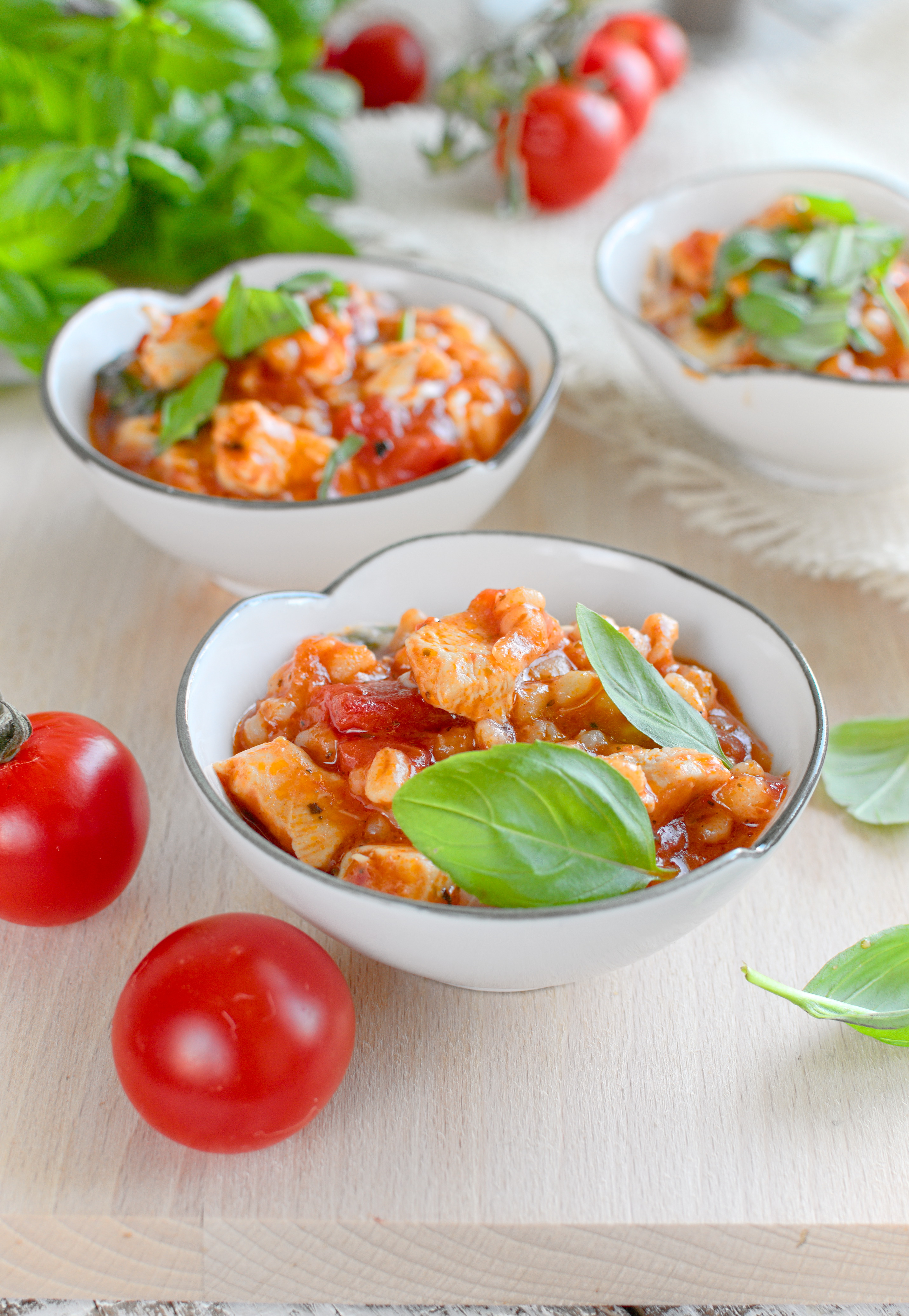 Kaszotto a’la caprese (po włosku)