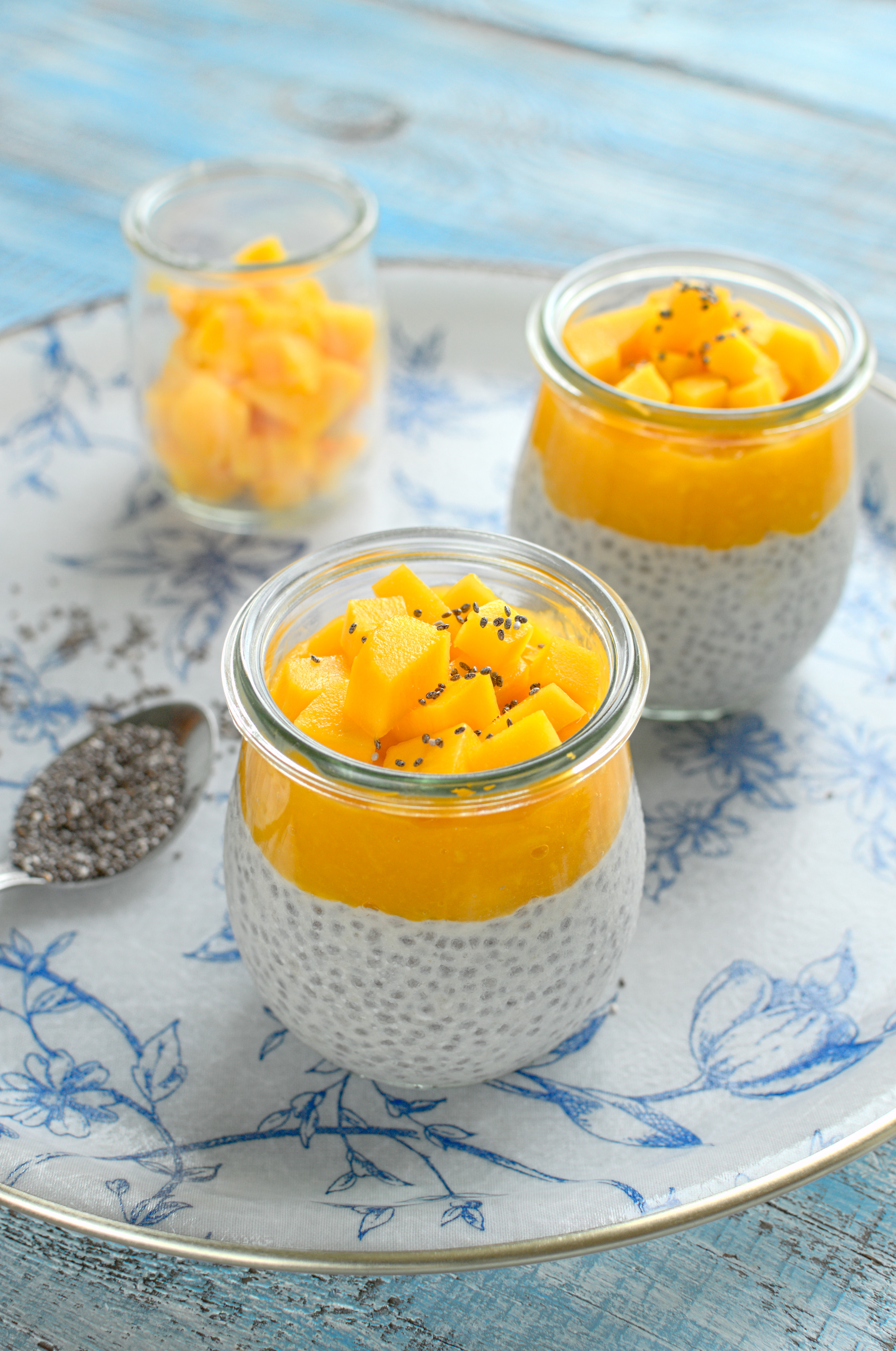 Pudding chia z mango