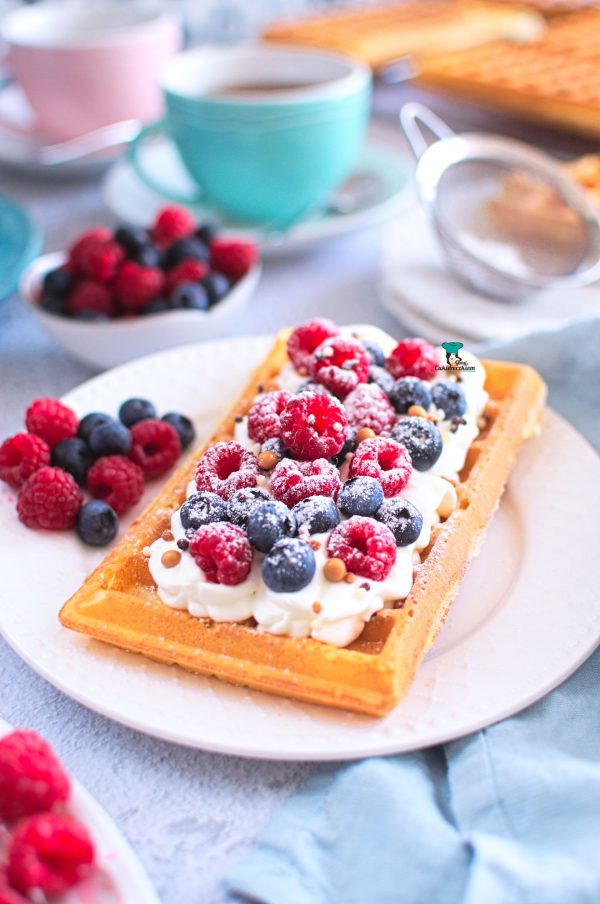 Gofry (lekkie i puszyste) – przepis podstawowy