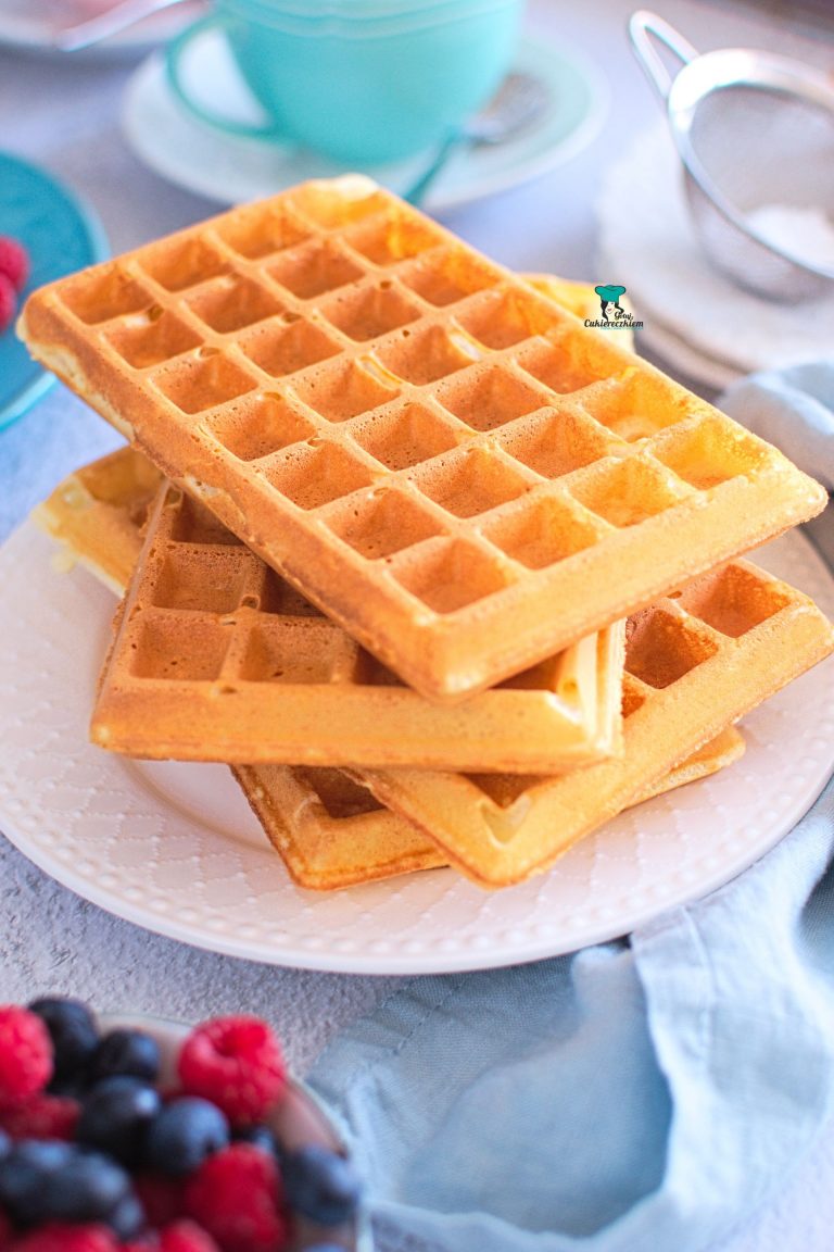 Gofry (lekkie i puszyste) – przepis podstawowy