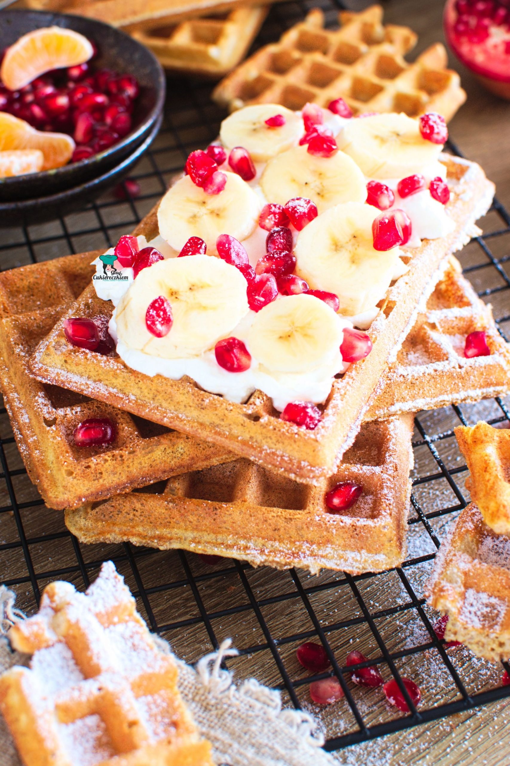 Gofry pszenne pełnoziarniste