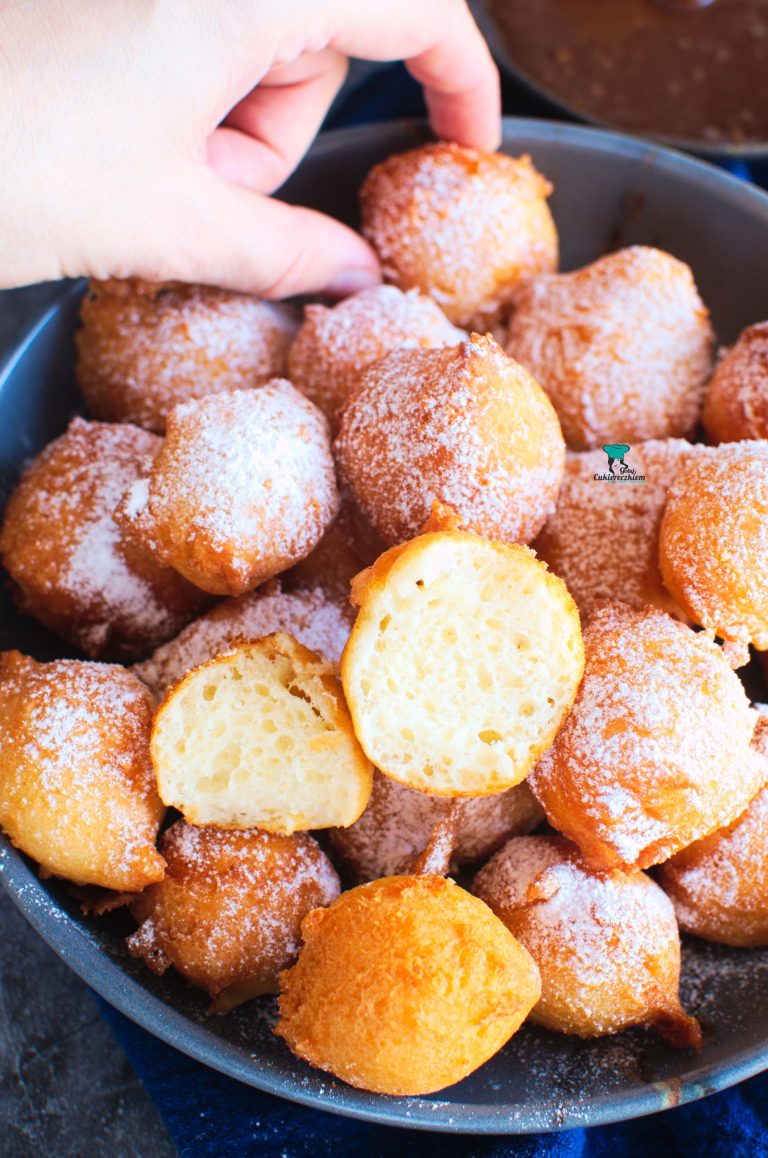 Pączki z serka homogenizowanego