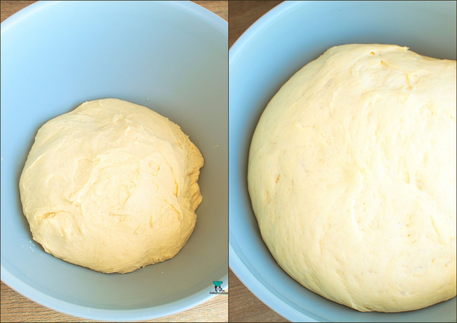 Drożdżówki z truskawkami