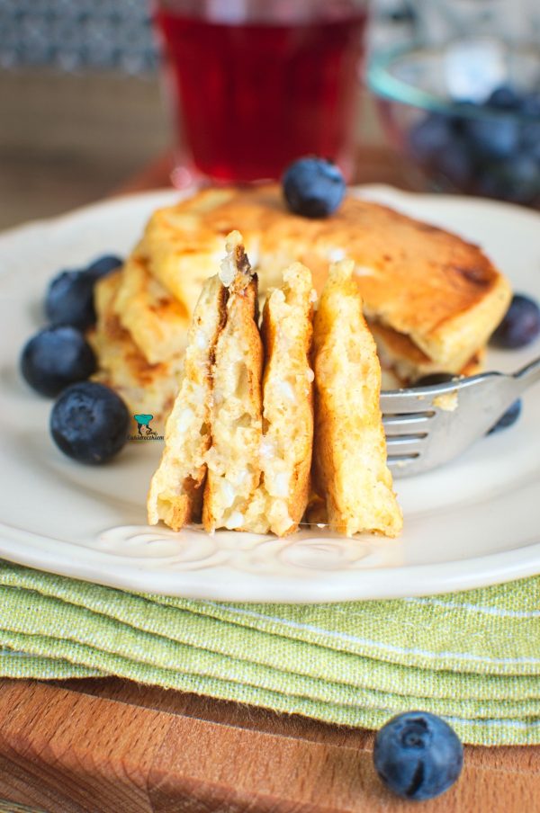 Placki z serka wiejskiego