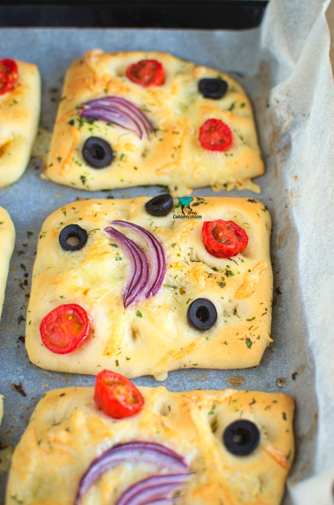 Bułki focaccia